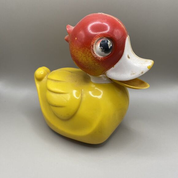 Toys | Vtg Friction Motor Toy Plastic Susie Childrens Duck Toy Duckling ...
